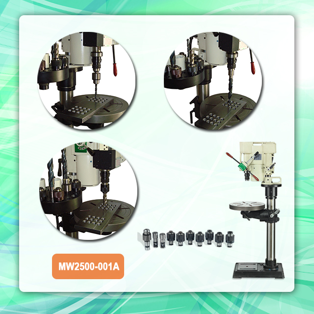 Heavy Duty Vertical Drill and Tapping Machine::Handy-Age Industrial Co ...