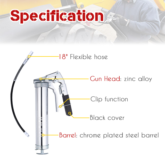 Handed-Operated Grip Grease Gun::Handy-Age Industrial Co., Ltd.