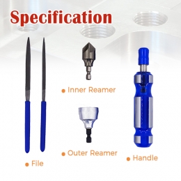 Inner & Outer Deburring Tool Set::Handy-Age Industrial Co., Ltd.